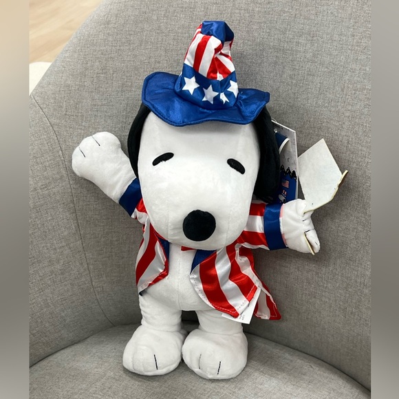 Peanuts | Other | Snoopy Uncle Sam Animated Dancing Plush | Poshmark